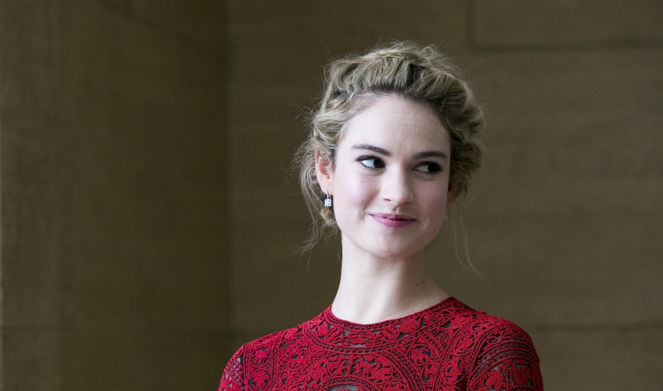1300x768 Resolution 2019 Lily James 1300x768 Resolution Wallpaper ...