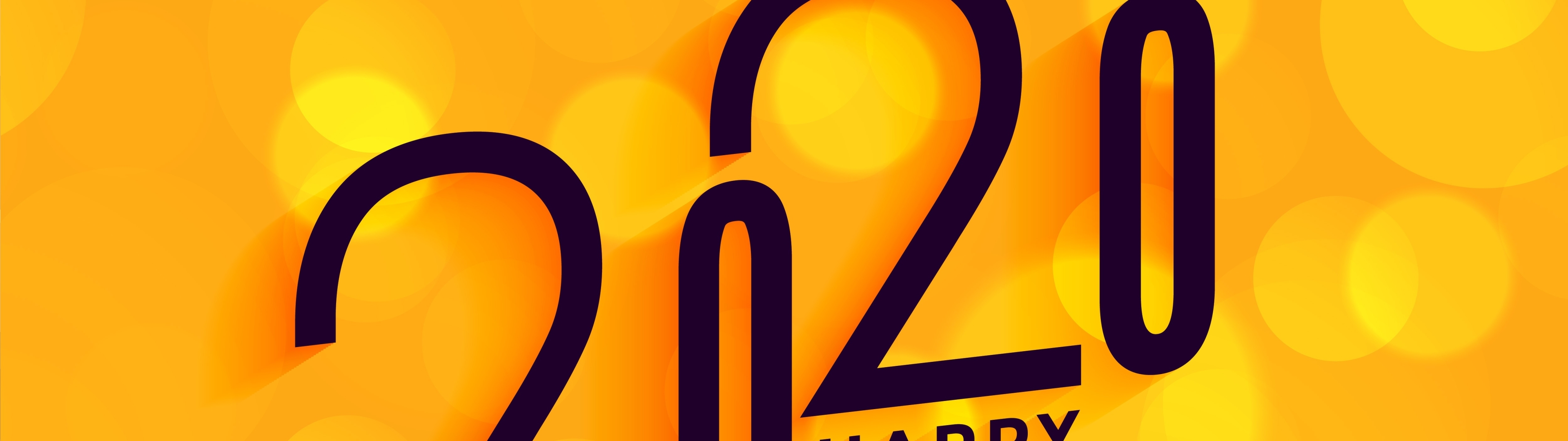 3840x1080 Resolution 2020 New Year 3840x1080 Resolution Wallpaper ...