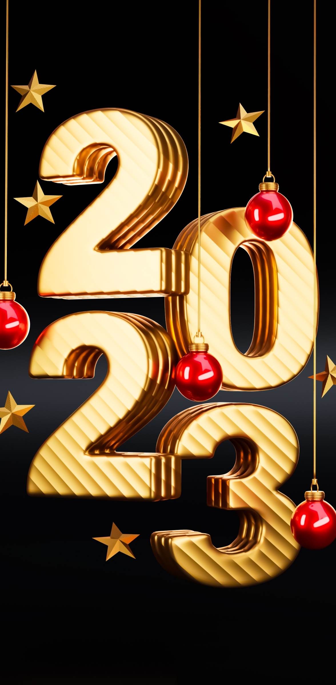1176x2400 Resolution 2023 New Year 4k 1176x2400 Resolution Wallpaper ...