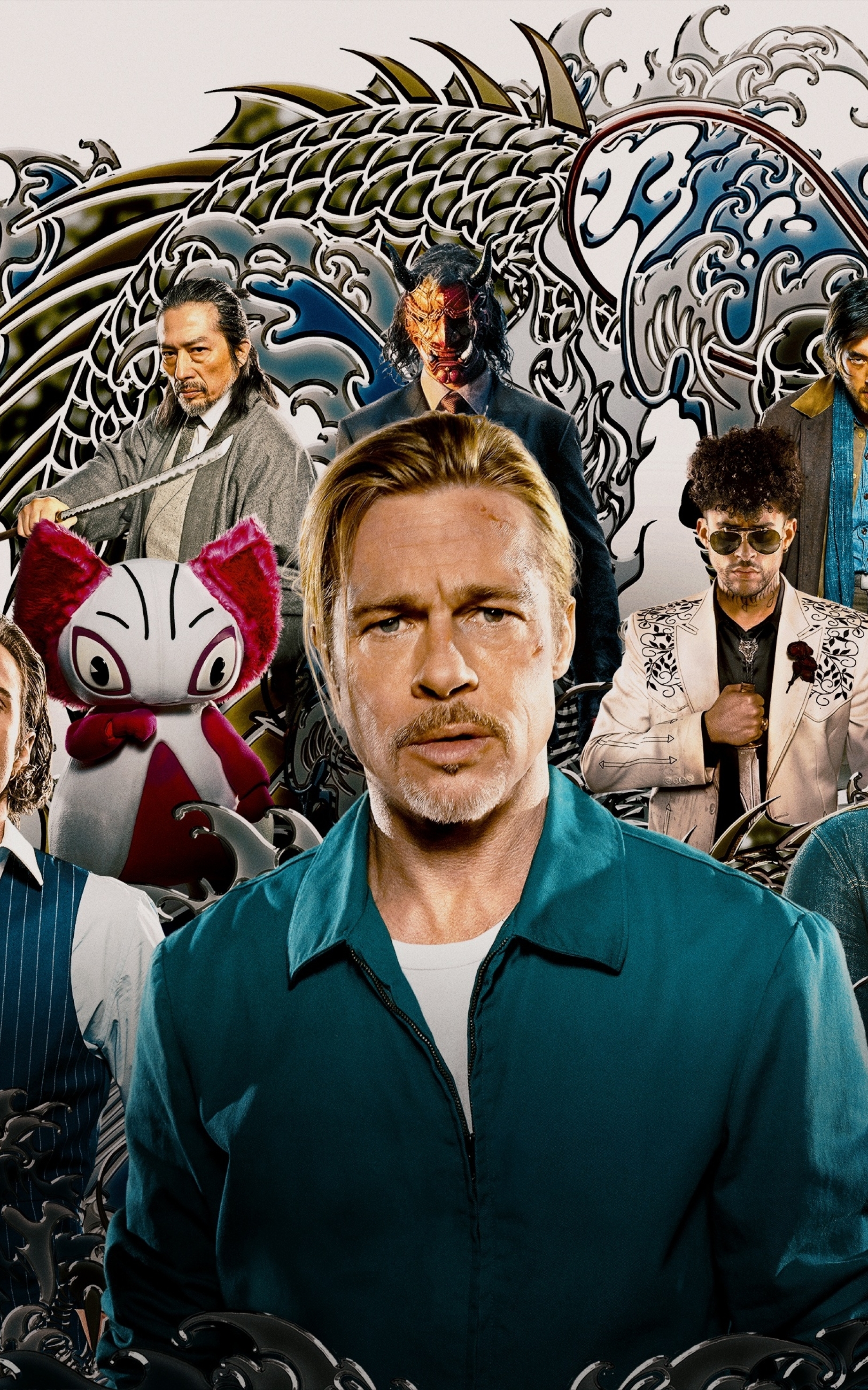 1848x2960 4k Bullet Train Movie Poster 1848x2960 Resolution Wallpaper ...