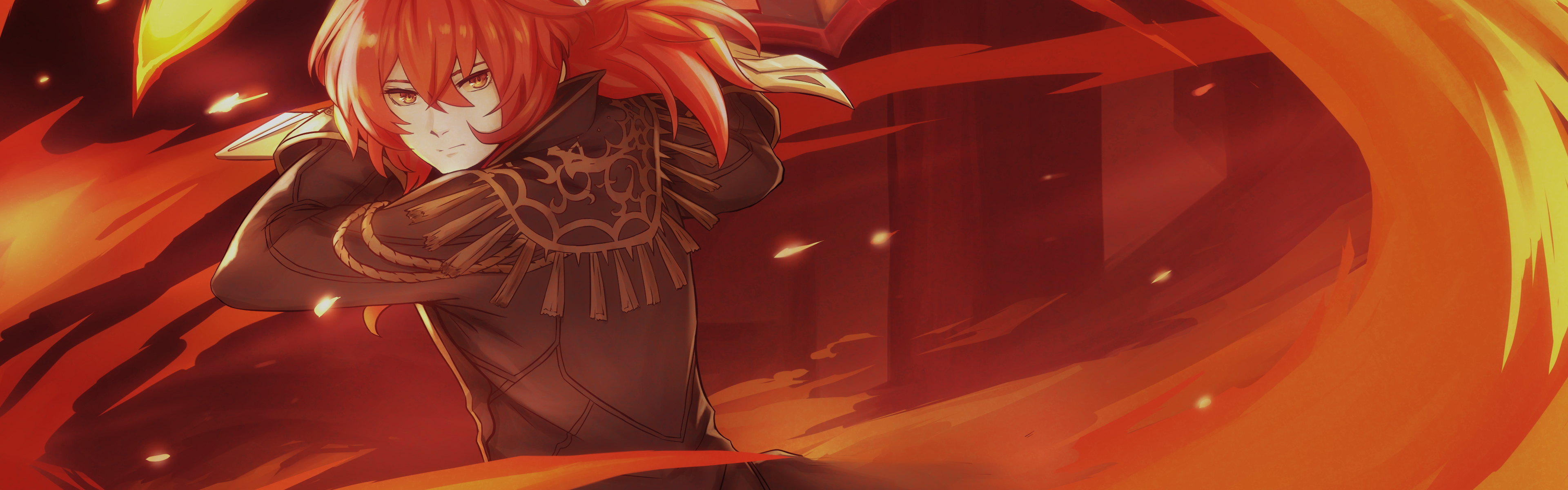 3840x1200 Resolution 4K Diluc Genshin Impact 3840x1200 Resolution ...