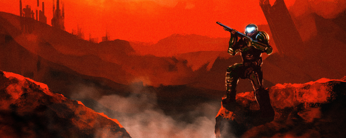 1200x480 Resolution 4k Doom Doom Slayer 1200x480 Resolution Wallpaper ...