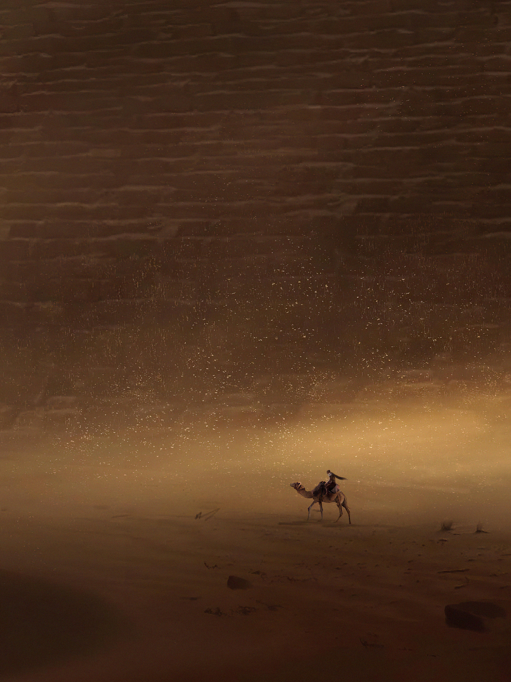 1650x2200 Resolution 4k Fantasy Pyramid 1650x2200 Resolution Wallpaper ...