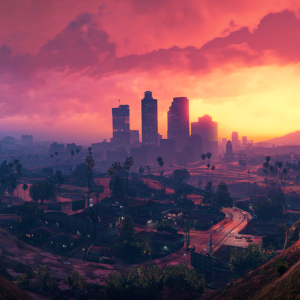 300x300 Resolution 4K Grand Theft Auto V Scenery 300x300 Resolution ...