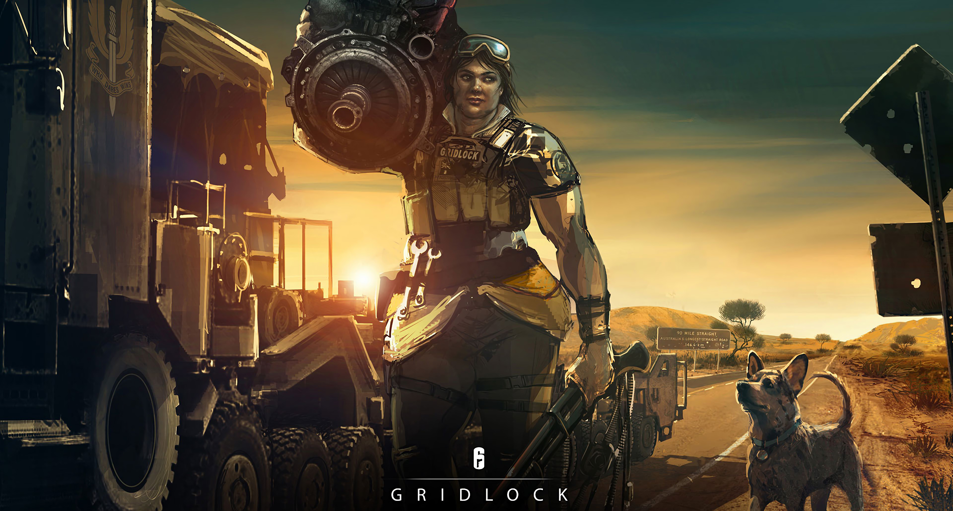 3840x2060 Resolution 4K Gridlock Rainbow 6 Siege 3840x2060 Resolution ...