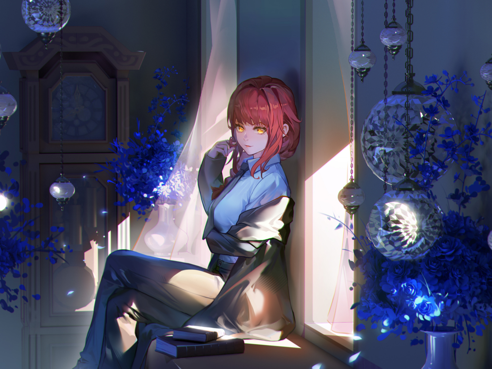 1600x1200 Resolution 4K Makima Art Chainsaw Man 1600x1200 Resolution ...