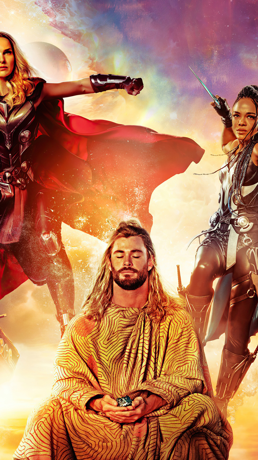 900x1600 Resolution 4K Movie Thor Love And Thunder 900x1600 Resolution ...