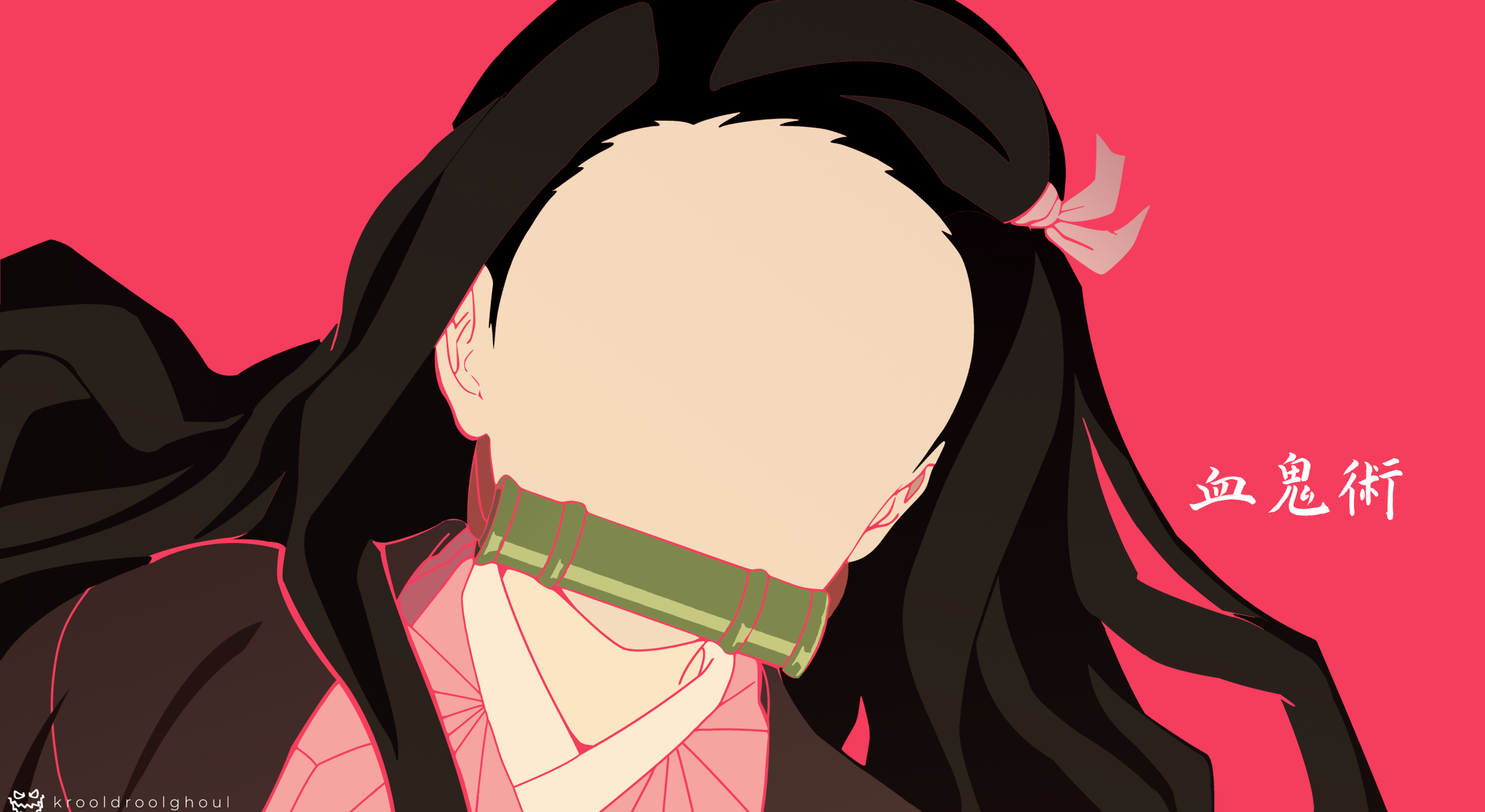 2560x1400 Resolution 4K Nezuko Kamado Digital Art 2020 2560x1400 ...