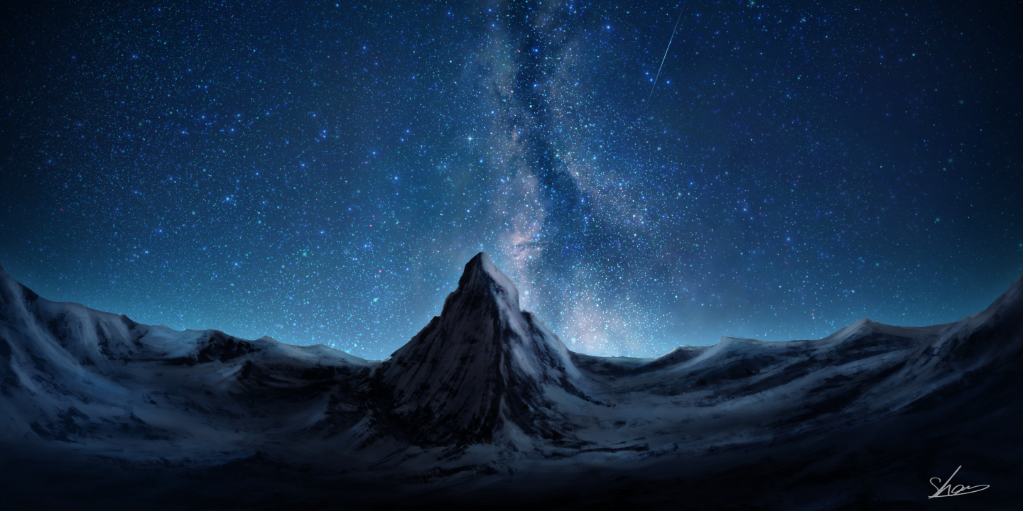 1440x720 Resolution 4K Night Sky Concept Art 1440x720 Resolution ...