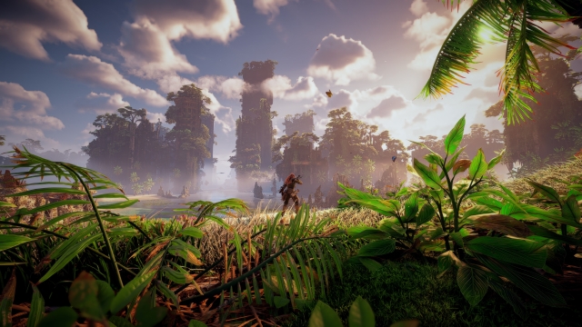 640x360 Resolution 4K Poster of Horizon Zero Dawn The Frozen Wilds ...