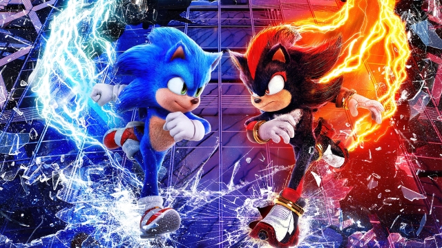 640x360 Resolution 4K Poster Sonic the Hedgehog 3 640x360 Resolution ...