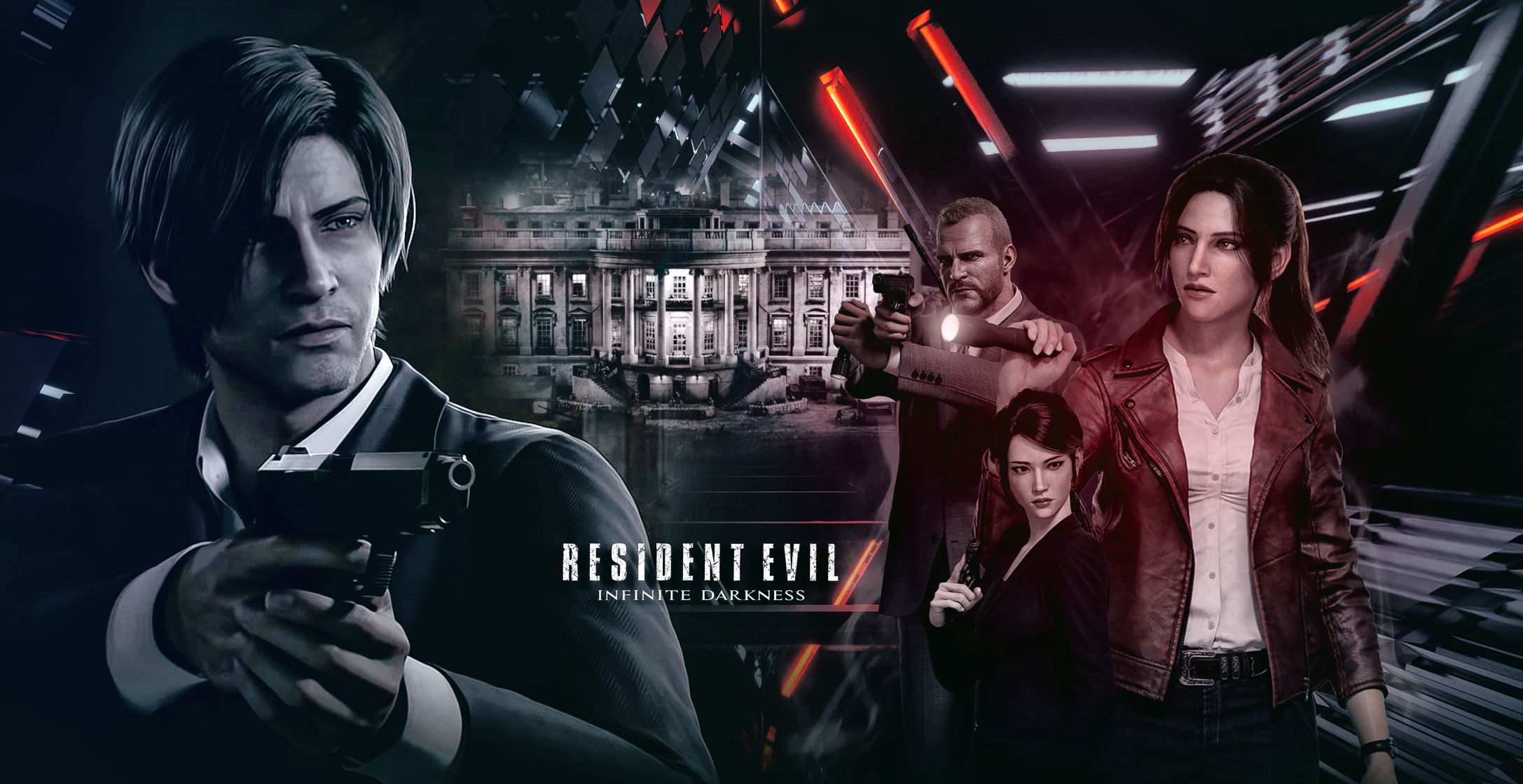 2174x1120 Resolution 4K RESIDENT EVIL Infinite Darkness 2174x1120 ...