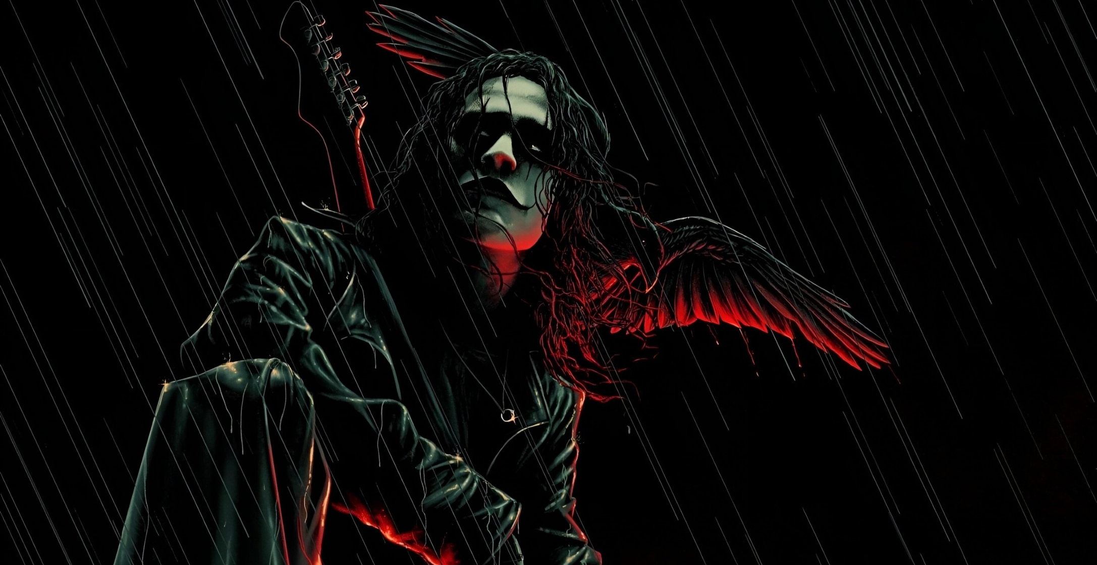 2174x1120 Resolution 4K The Crow 1994 Movie Poster 2174x1120 Resolution ...