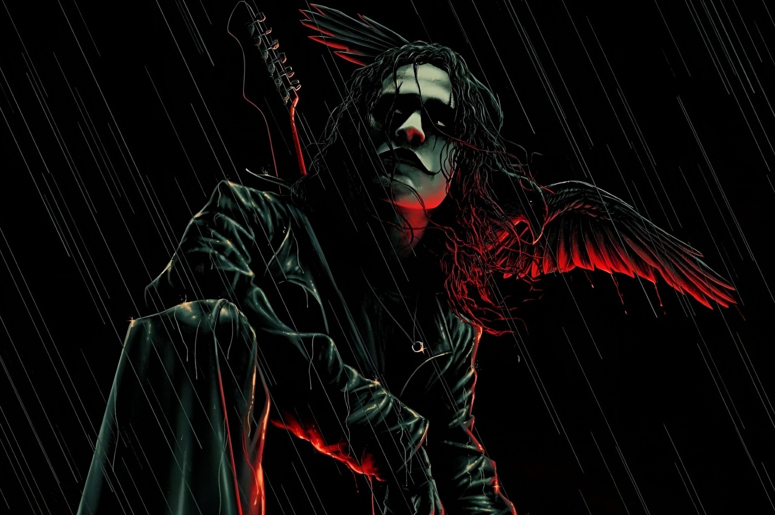 2560x1700 Resolution 4K The Crow 1994 Movie Poster Chromebook Pixel ...