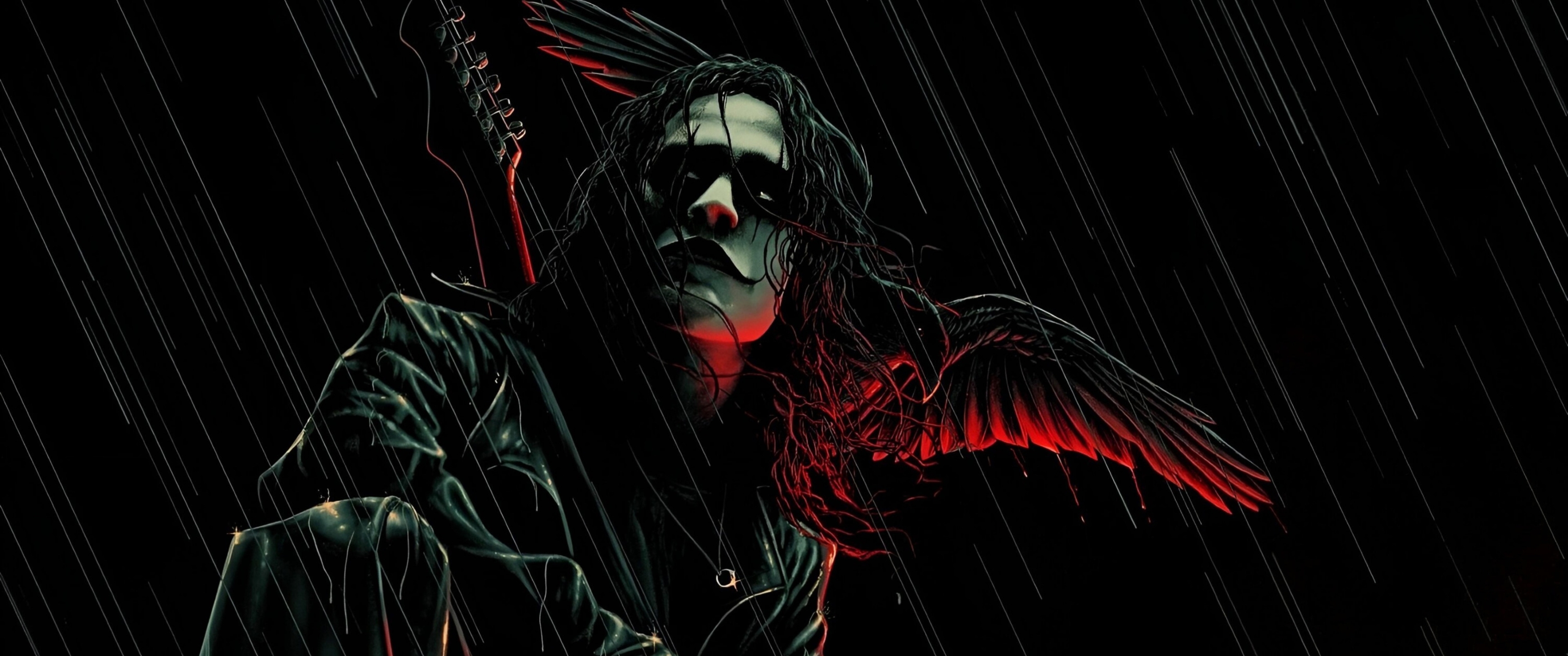 3440x1440 Resolution 4K The Crow 1994 Movie Poster 3440x1440 Resolution ...