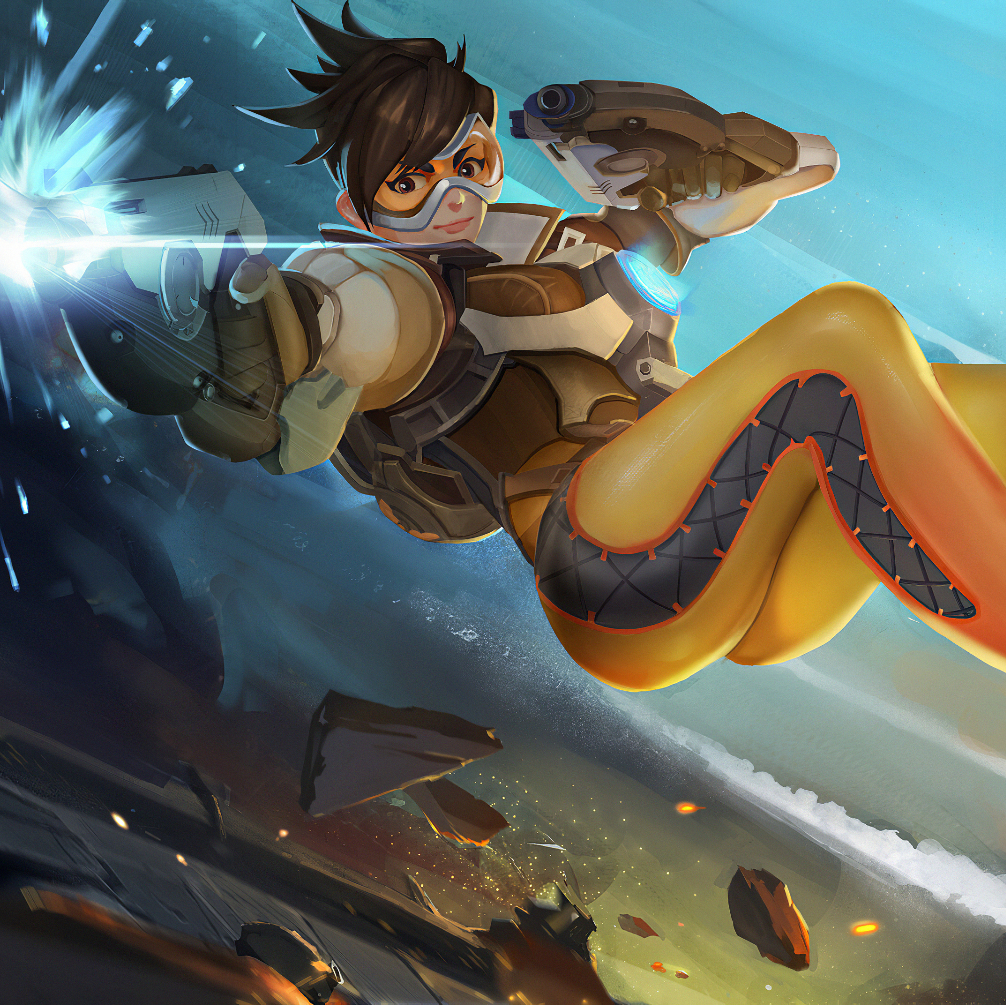 2025x2022 Resolution 4k Tracer Overwatch 2025x2022 Resolution Wallpaper ...