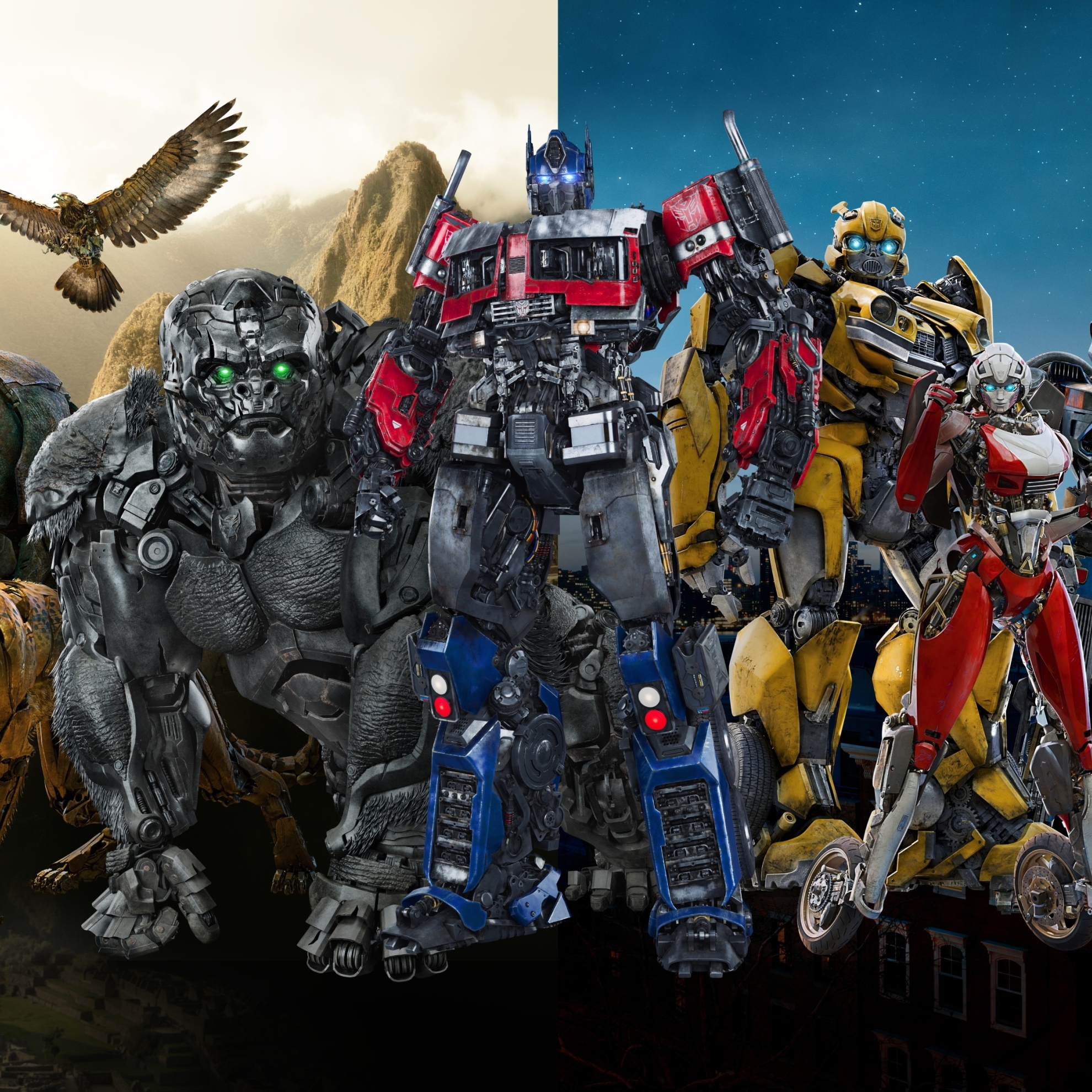 1980x1980 Resolution 4K Transformers Movie Poster 1980x1980 Resolution ...