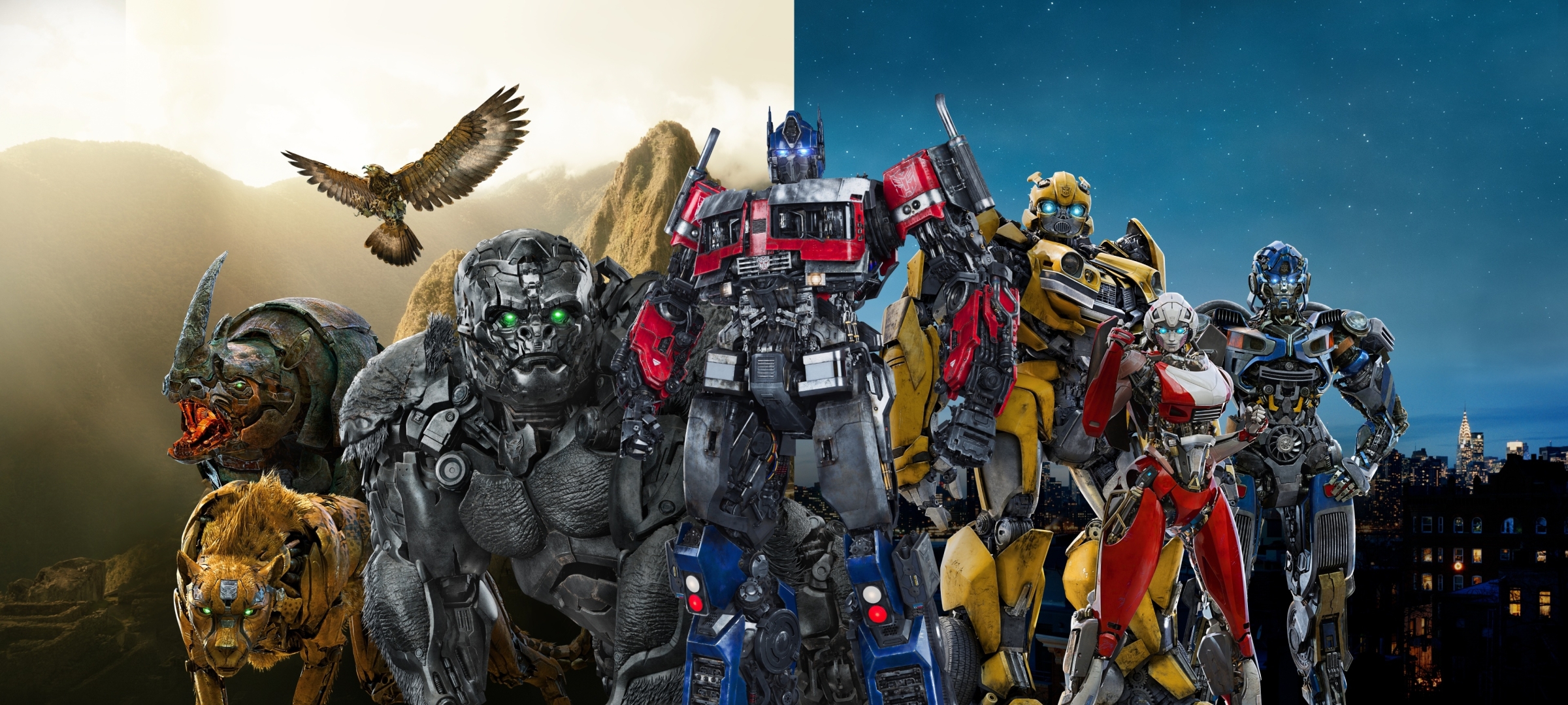 2400x1080 Resolution 4K Transformers Movie Poster 2400x1080 Resolution ...