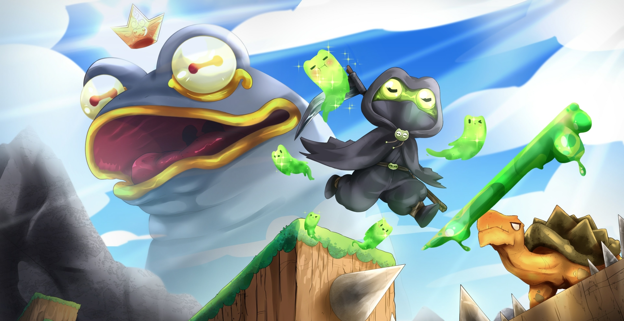 2174x1120 Resolution A Frog's Job 4k Gaming 2174x1120 Resolution ...