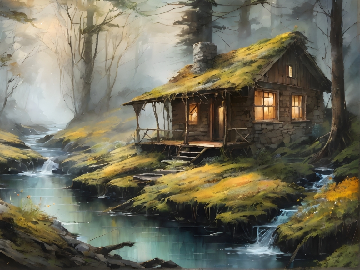 1152x864 Resolution A Lakeside House HD Digital View 1152x864 ...