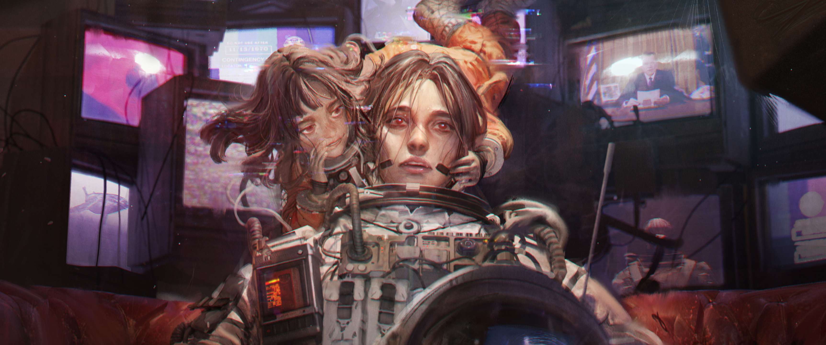 3449x1440 Resolution A Mother Astronaut HD 3449x1440 Resolution ...