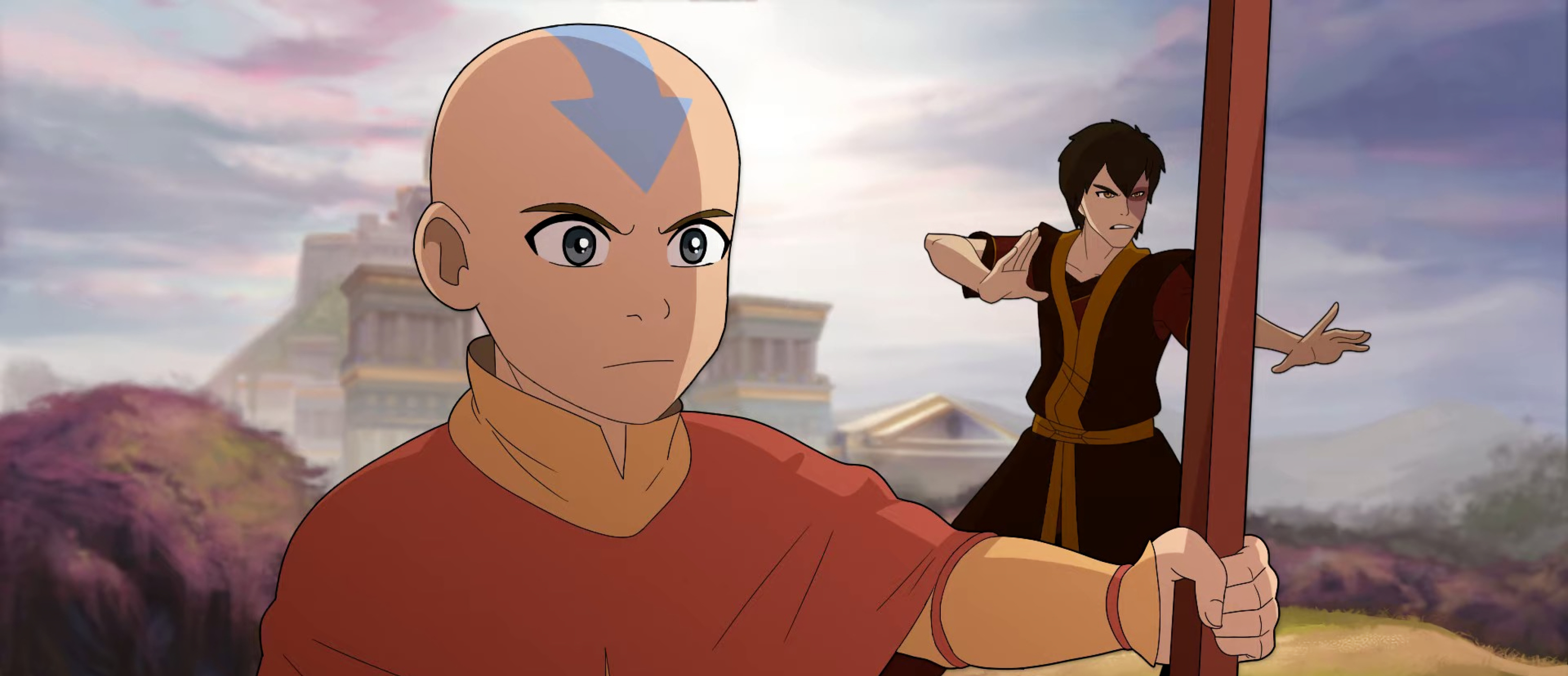 3340x1440 Resolution Aang & Zuko Avatar 3340x1440 Resolution Wallpaper ...