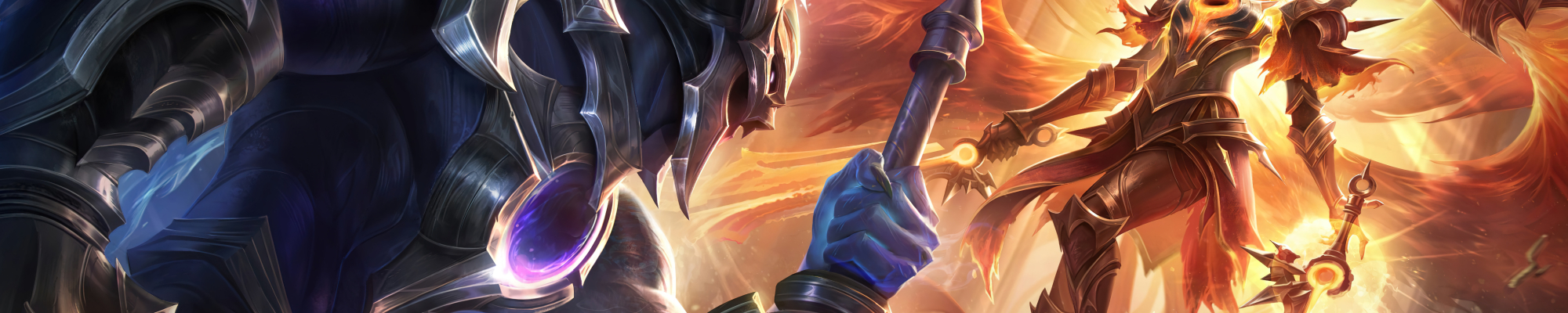 2000x400 Resolution Aatrox and Kayle League of Legends 8K 2000x400 ...