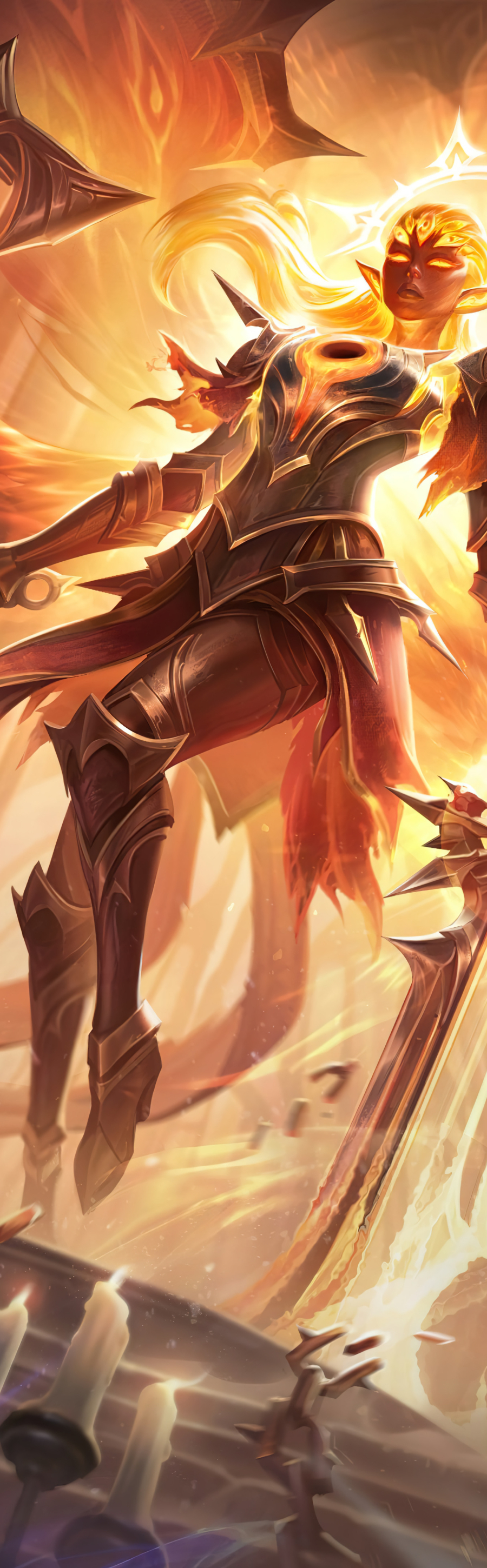 900x2900 Aatrox and Kayle League of Legends 8K 900x2900 Resolution ...