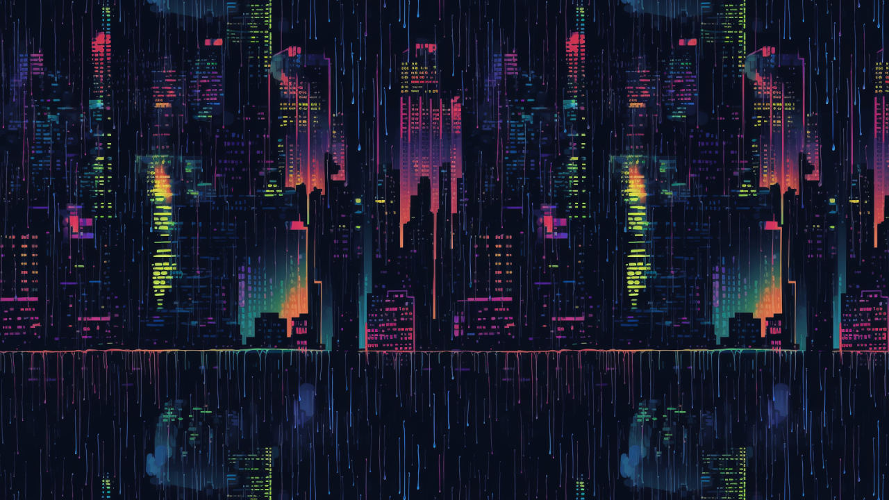 1280x720 Resolution Abstract Buildings Art 720P Wallpaper - Wallpapers Den