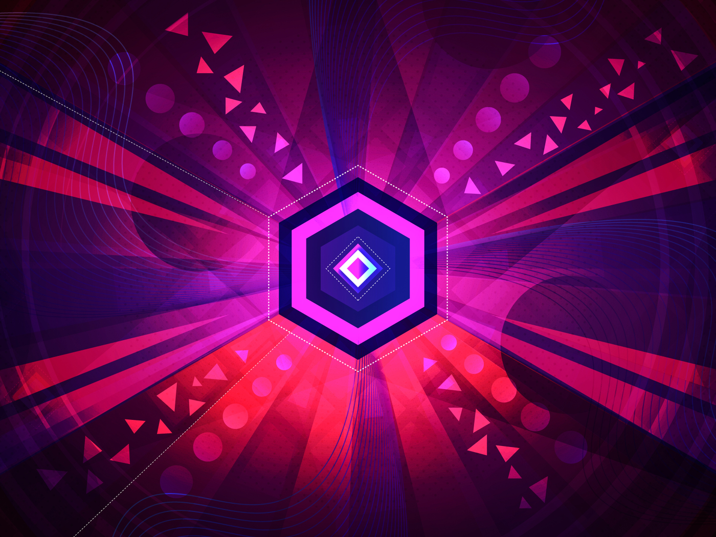 1400x1050 Resolution Abstract Octagon Vector 1400x1050 Resolution ...
