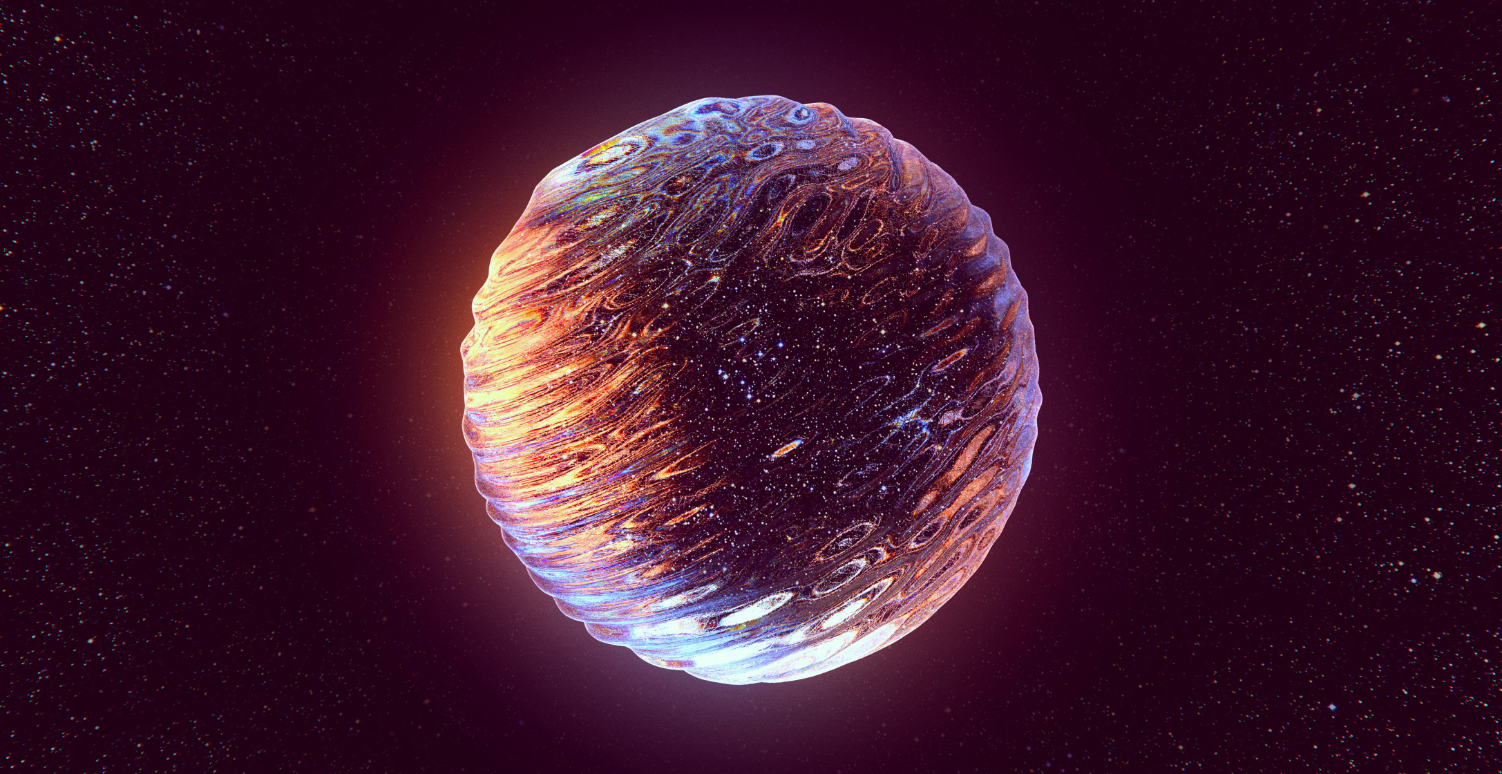 2174x1120 Resolution Abstract Space Stars Planet 2174x1120 Resolution ...