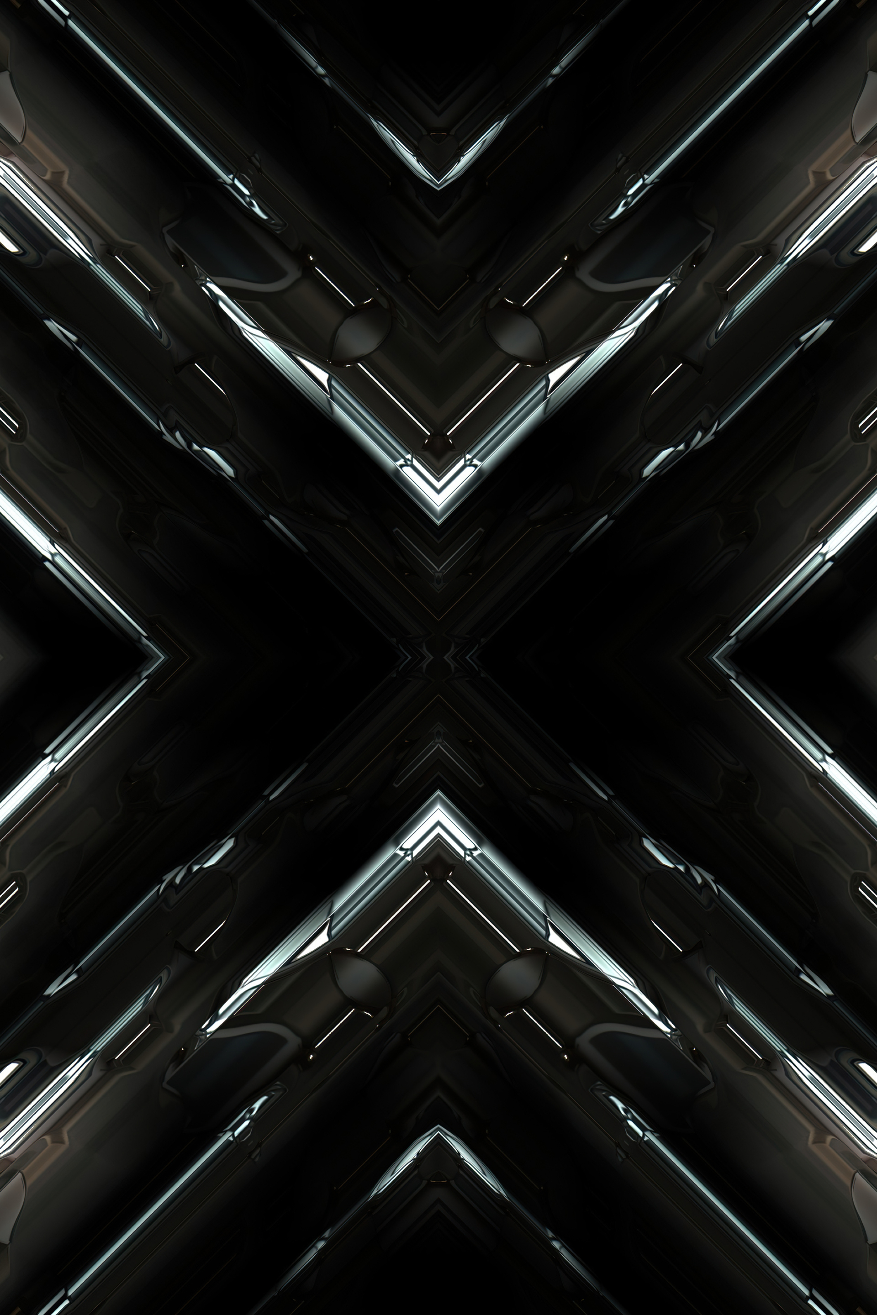 3000x4500 Resolution Abstract Symmetry 4k X Sign 3000x4500 Resolution ...