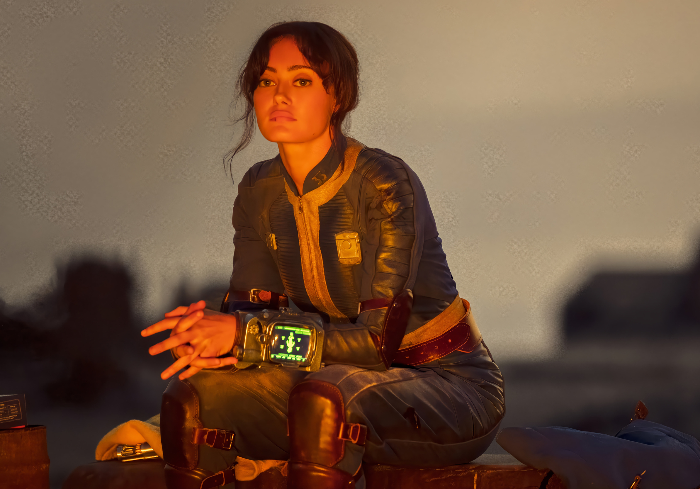 2388x1668 Resolution Actress Ella Purnell 4K Fallout 2388x1668 ...