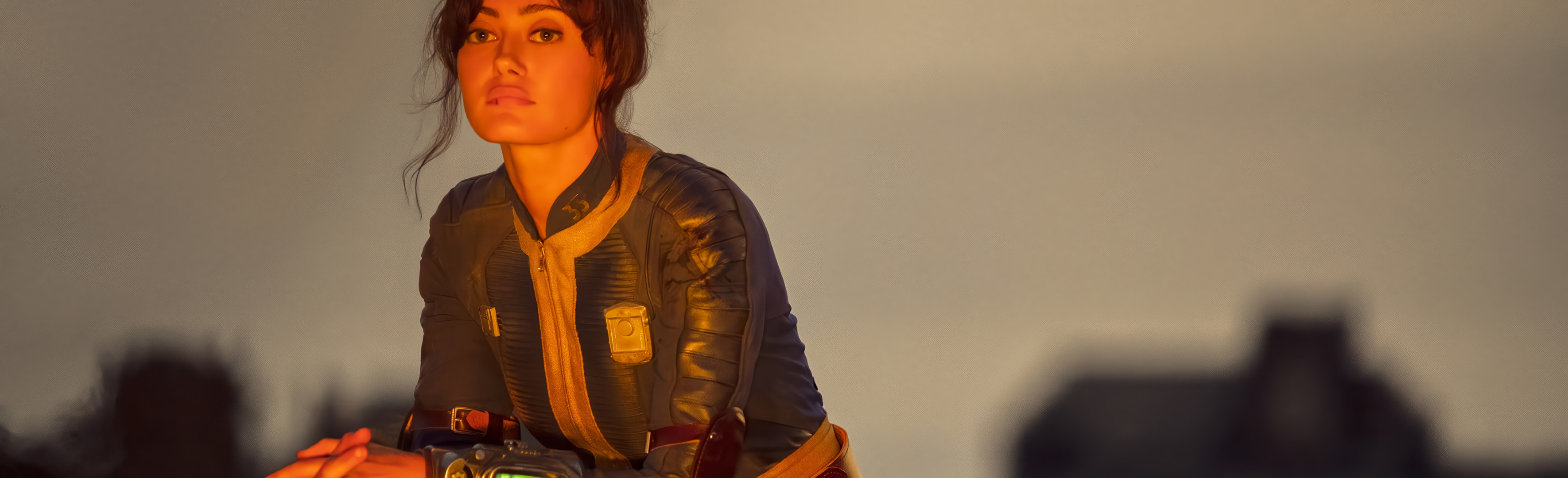 3540x1080 Resolution Actress Ella Purnell 4K Fallout 3540x1080 ...