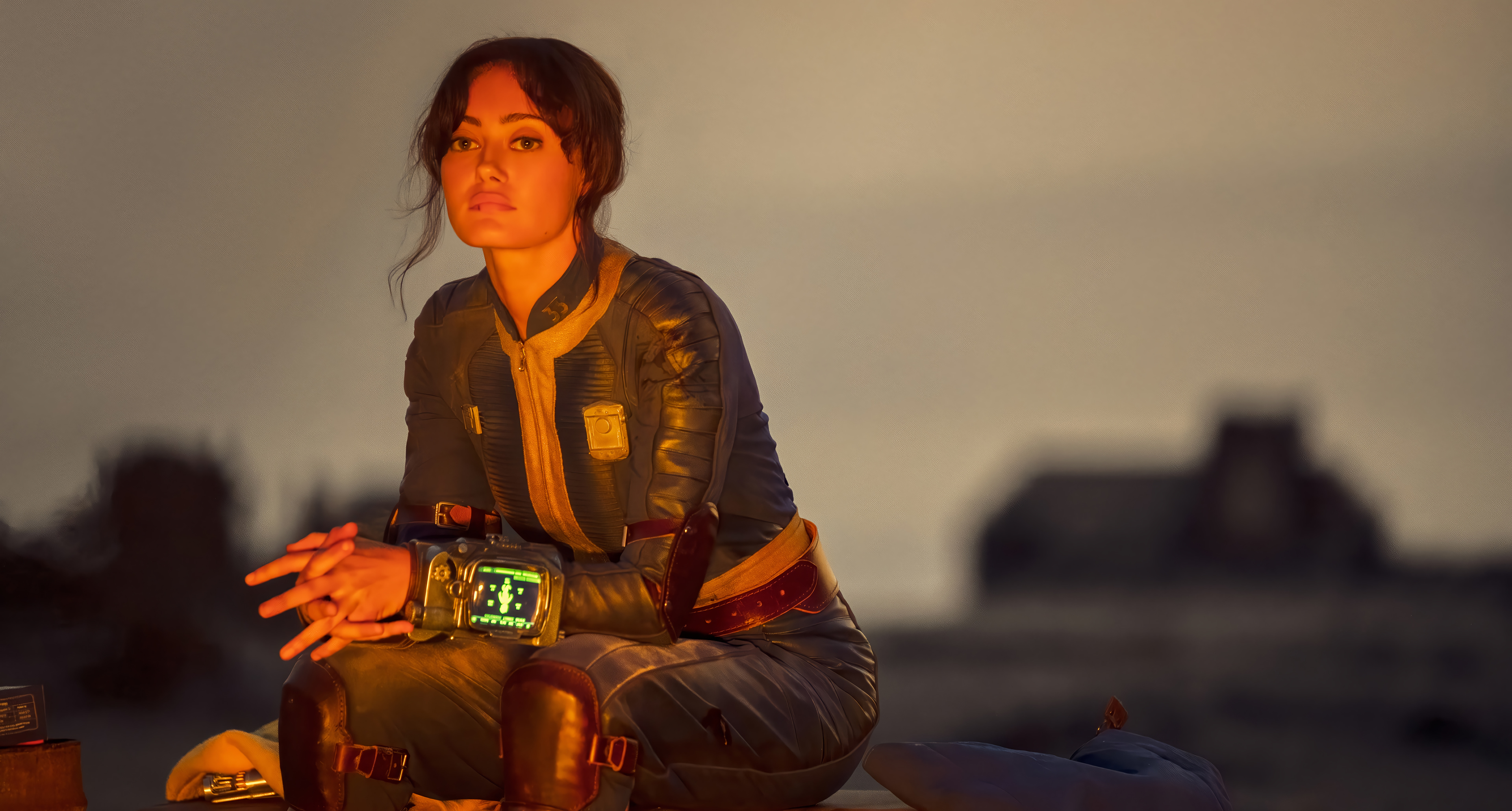 3840x2060 Resolution Actress Ella Purnell 4K Fallout 3840x2060 ...