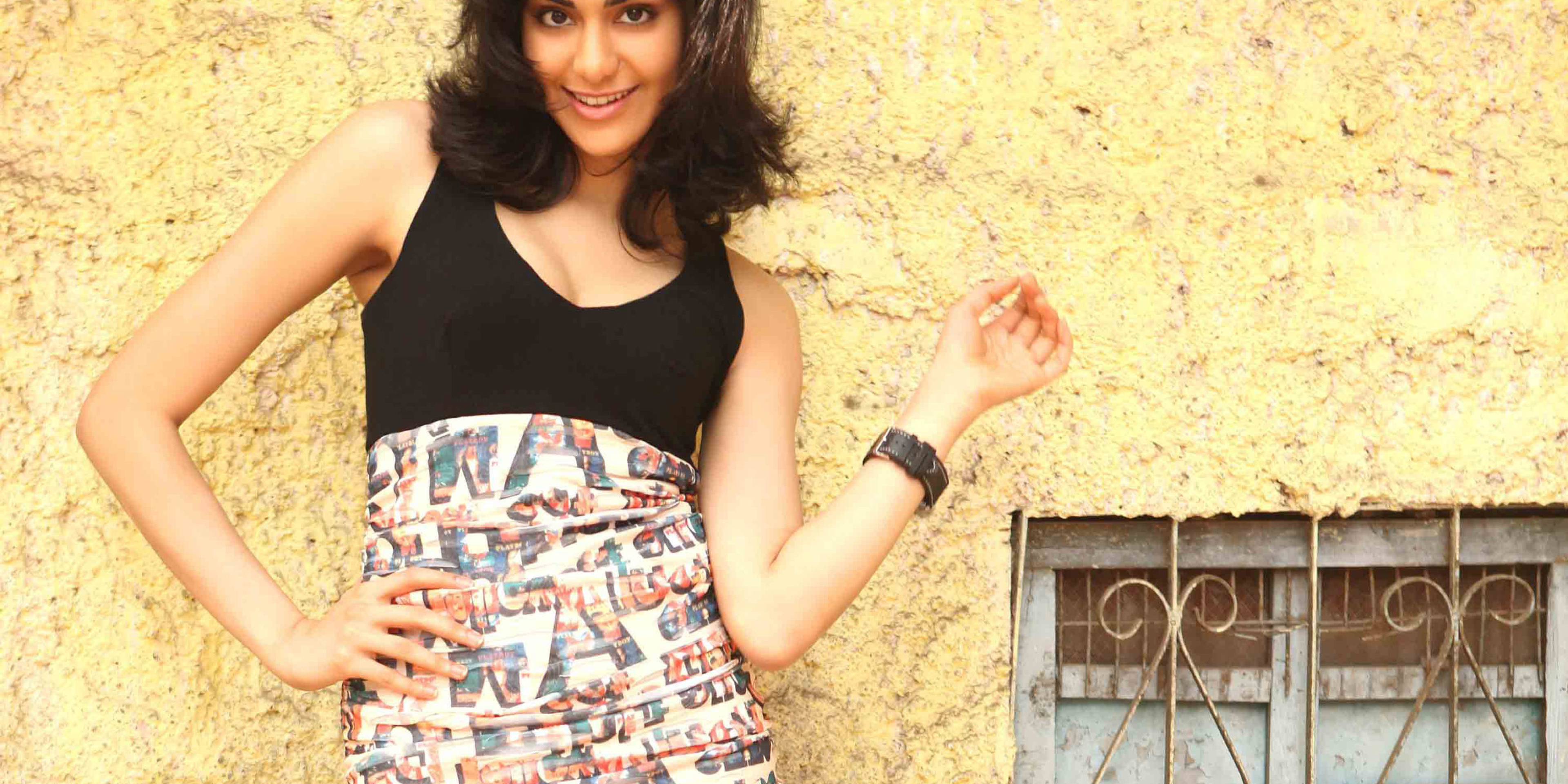 3840x1920 Adah Sharma In Dress 3840x1920 Resolution Wallpaper, HD ...
