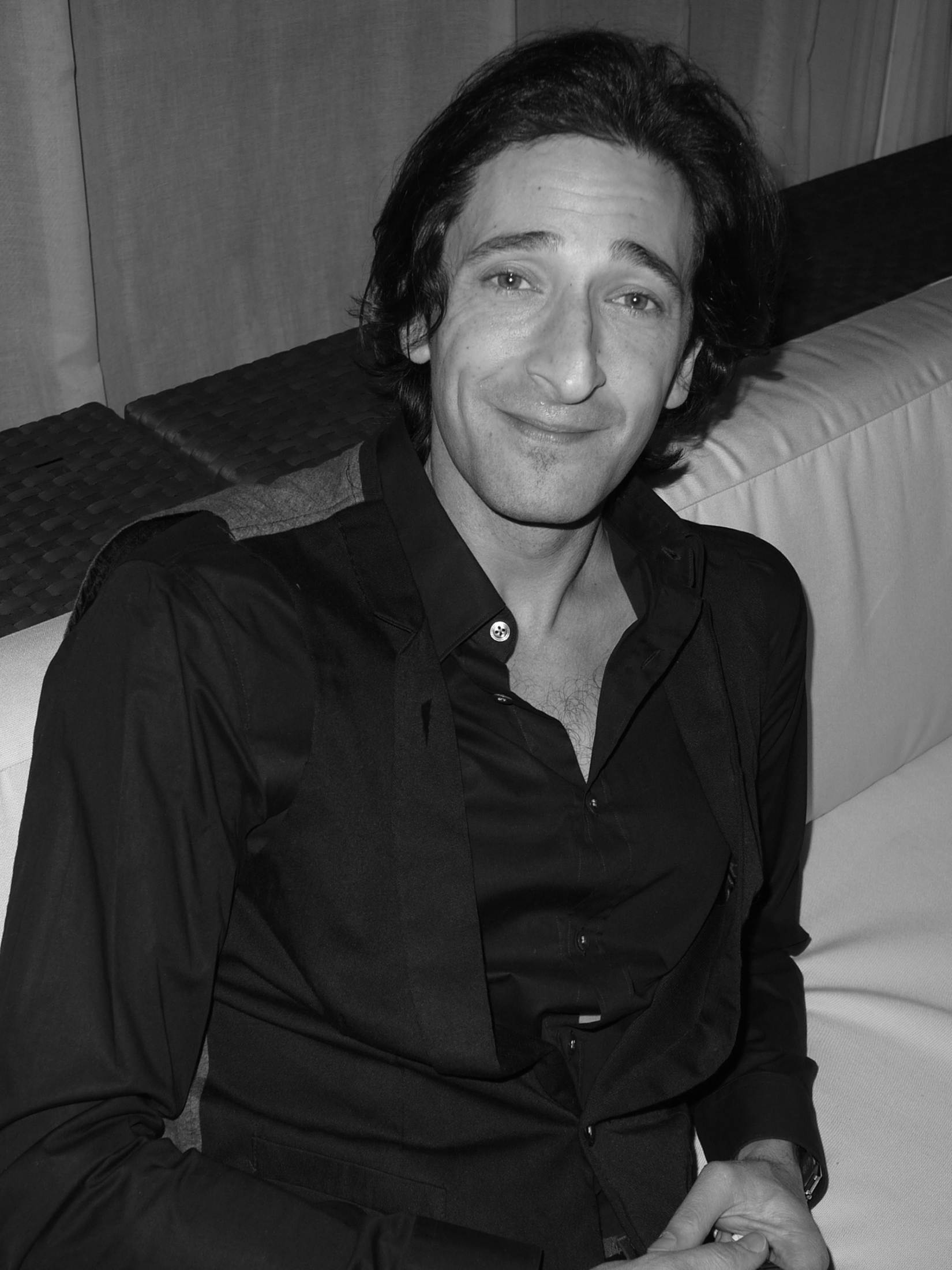 1650x2200 Resolution Adrien Brody Black And White Wallpapers 1650x2200 ...