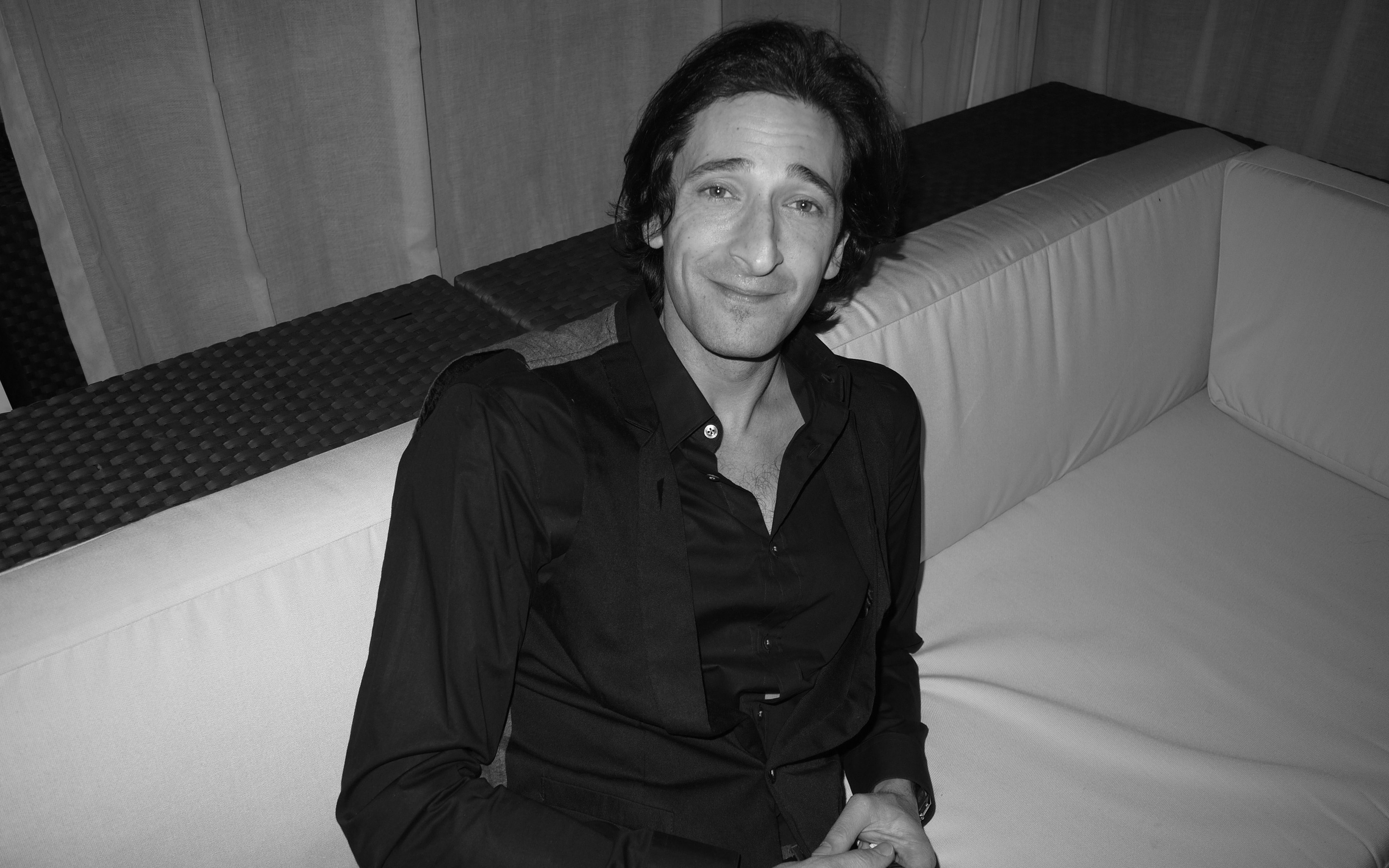 769-x4320 Resolution Adrien Brody Black And White Wallpapers 769-x4320 ...