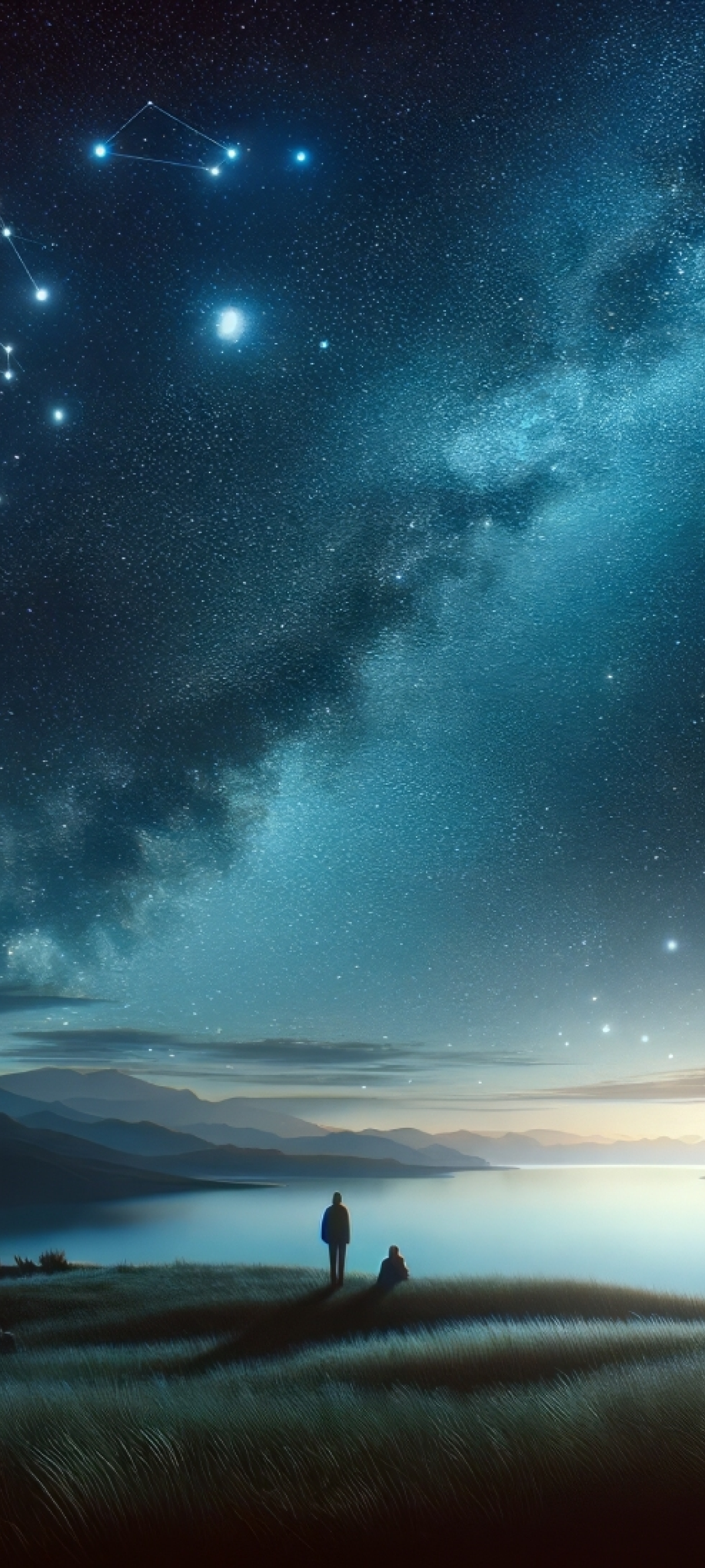 1840x4089 Resolution Adventure HD Enchanting Starry Sky 1840x4089 ...