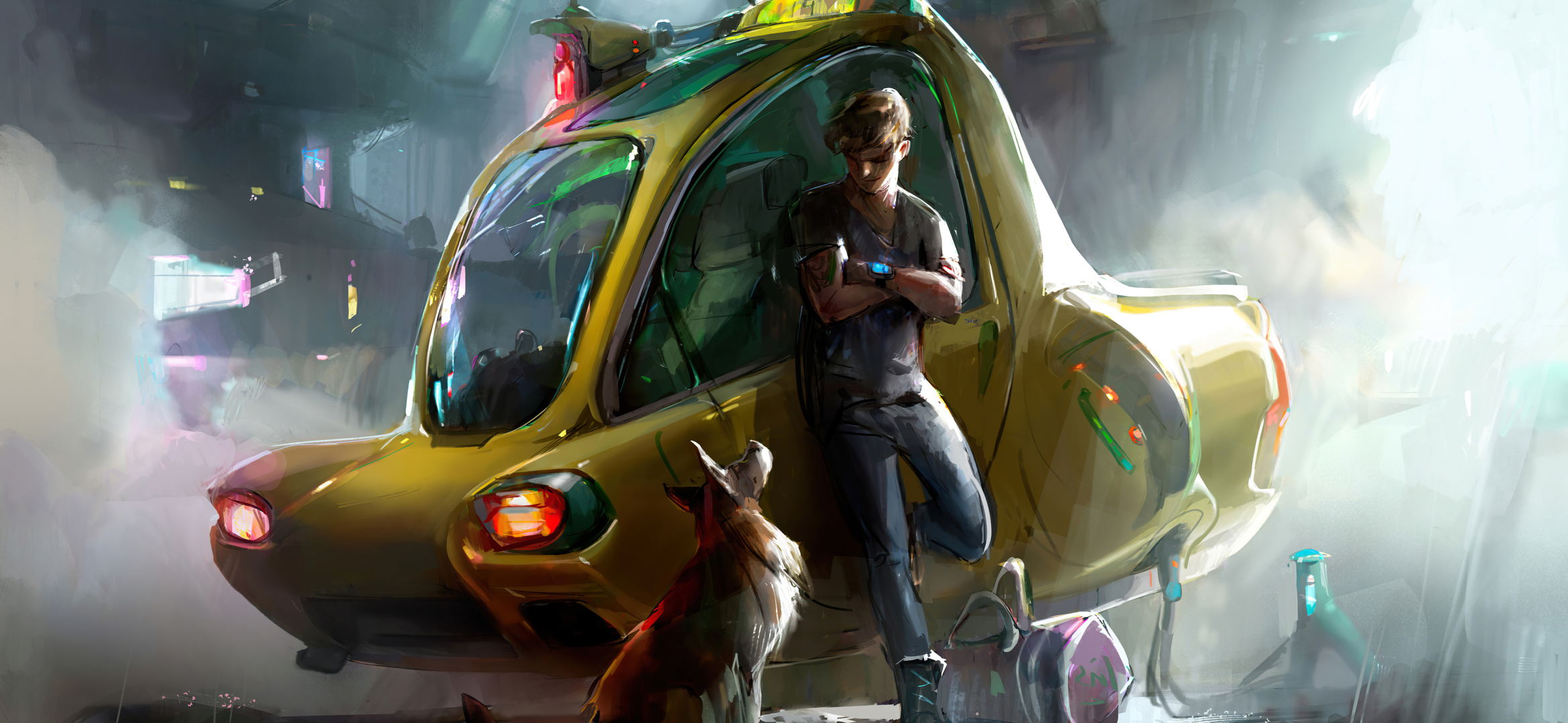 2340x1080 Adventure People 4k Sci-Fi 2340x1080 Resolution Wallpaper, HD ...