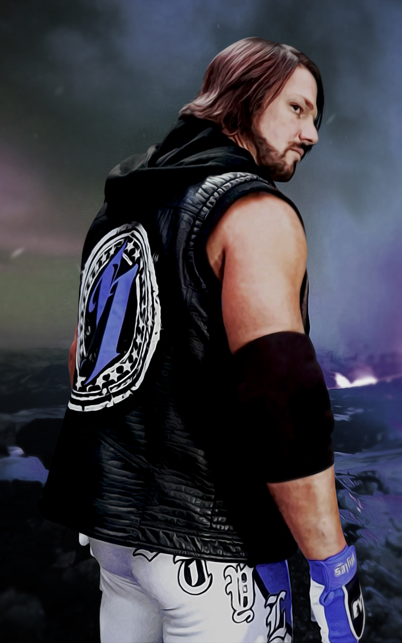 802x1282 Resolution AJ Styles Portrait Photoshoot 802x1282 Resolution ...
