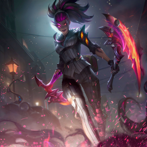 500x500 Resolution Akali Cool League Of Legends 500x500 Resolution ...