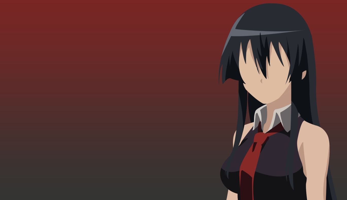 1366x786 Resolution Akame from Akame ga Kill Minimal 1366x786 ...