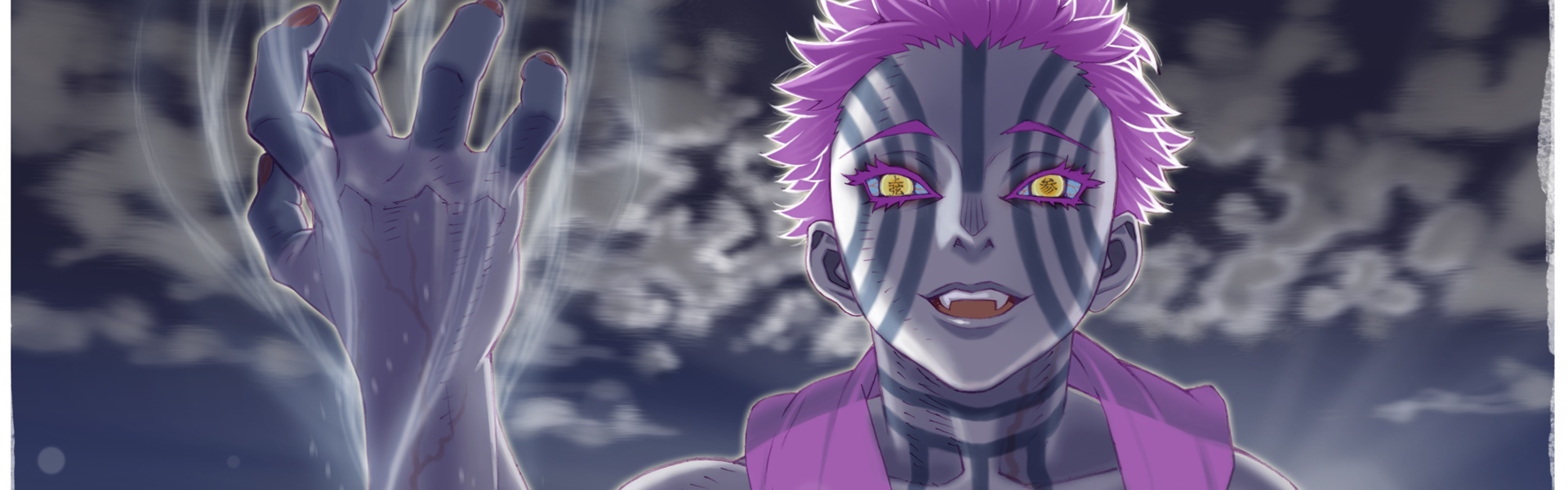 3840x1200 Resolution Akaza HD Demon Slayer Kimetsu no Yaiba 3840x1200 ...