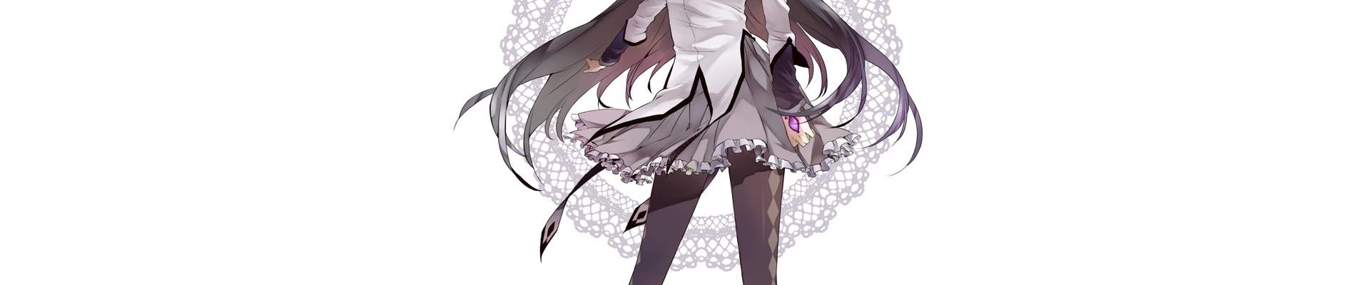 1920x400 Resolution akemi homura, girl, brunette 1920x400 Resolution ...