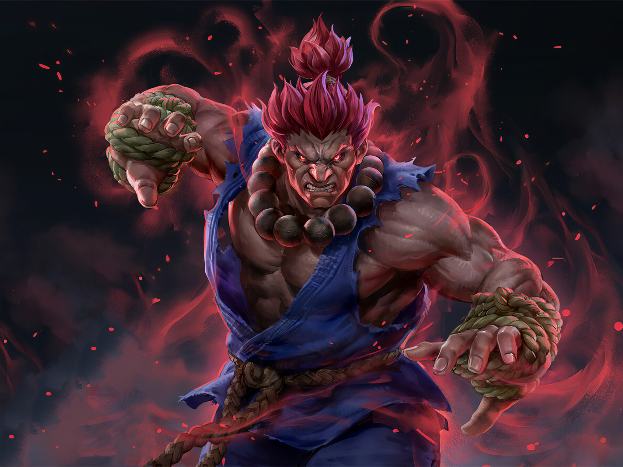 2048x1536 Resolution Akuma Artwork Street Fighter 2048x1536 Resolution ...