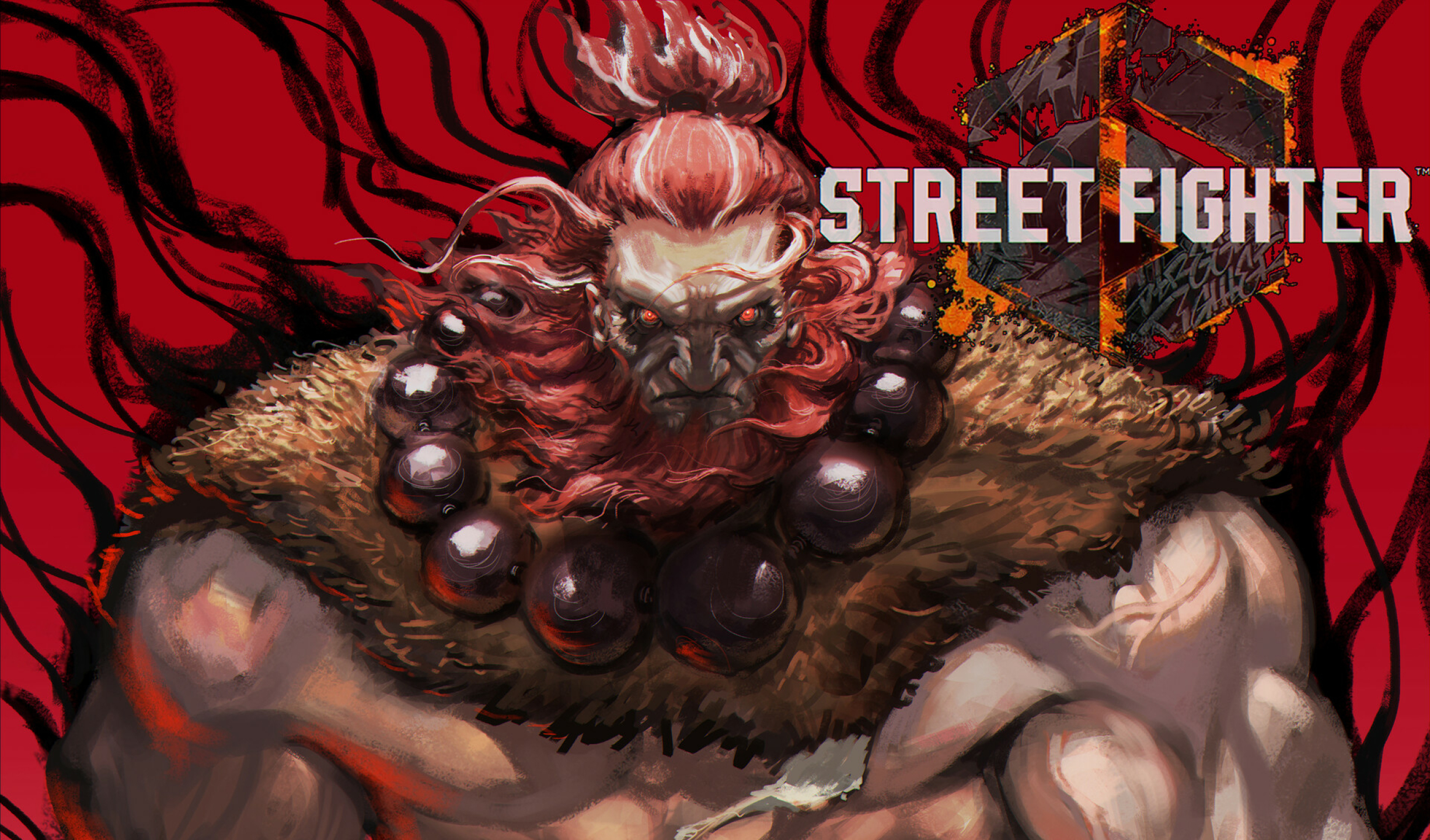 2450x1440 Resolution Akuma Street Fighter 6 Art 2450x1440 Resolution ...