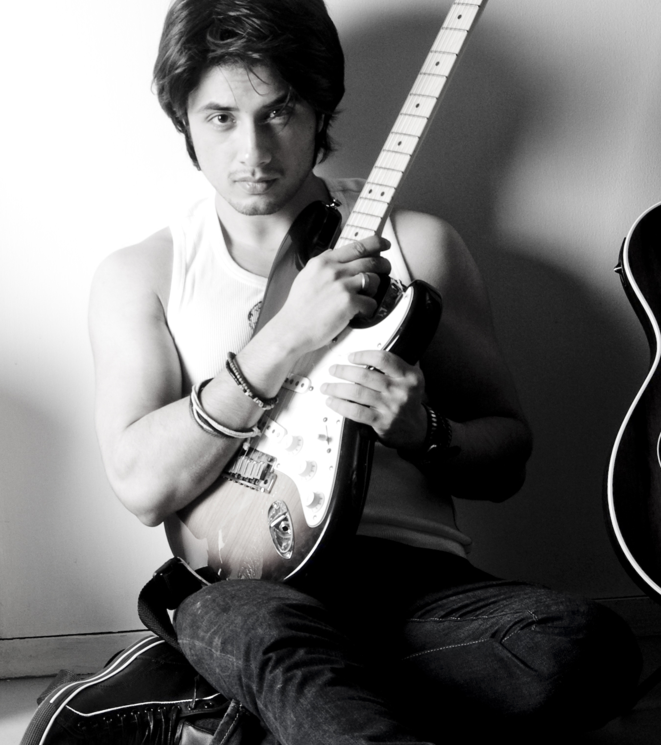 2200x2480 Resolution Ali Zafar With Guitar Hd Wallpaper 2200x2480 ...
