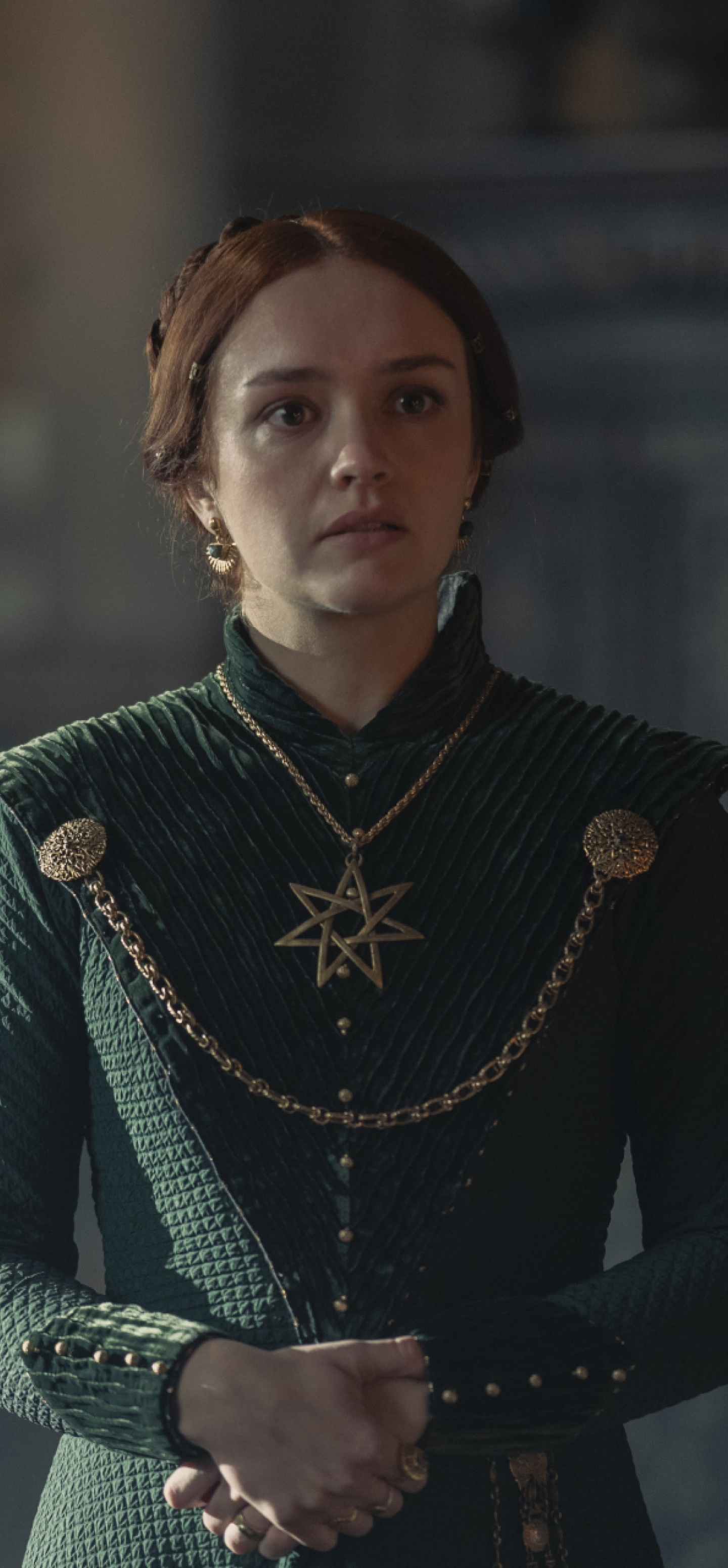 1440x3100 Resolution Alicent Hightower House of the Dragon Season 1 HD ...