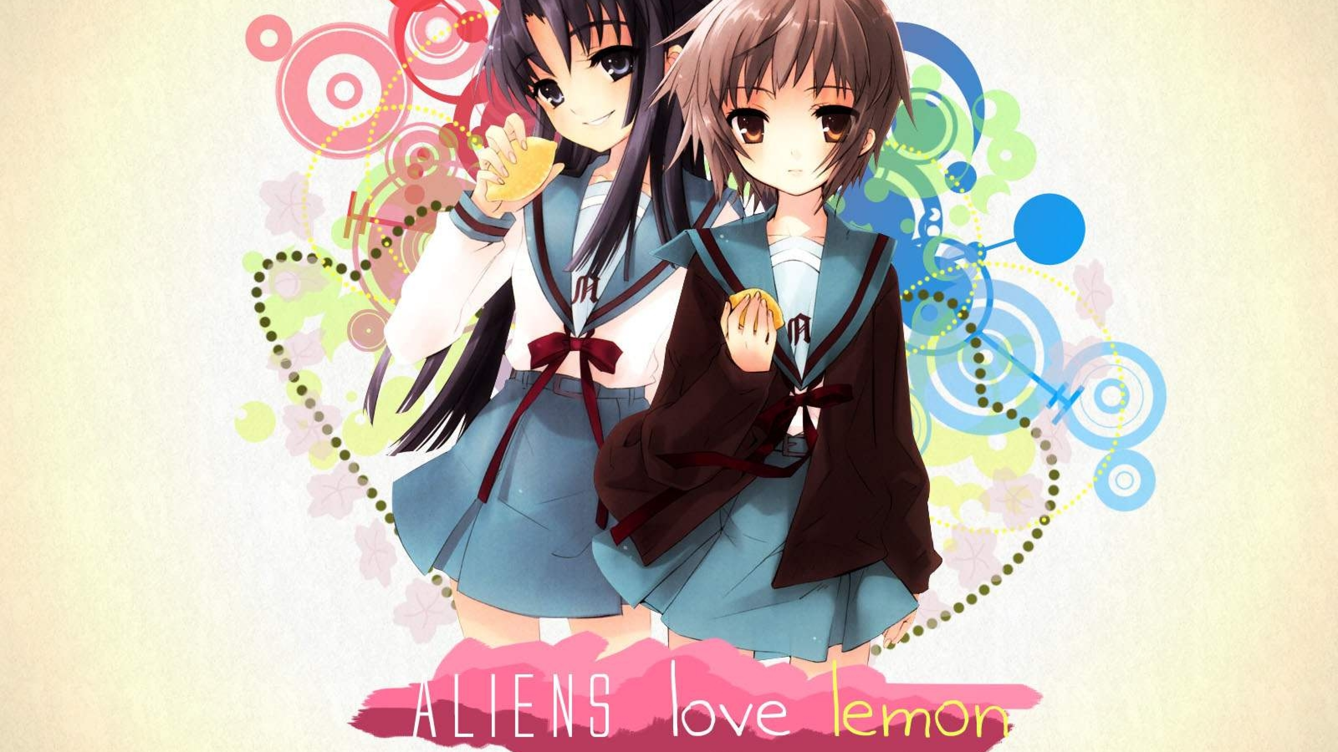 5120x2880 Resolution aliens love lemon, girls, lemons 5K Wallpaper ...
